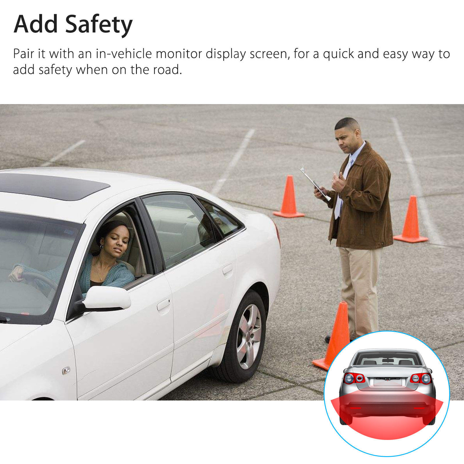 1Set，12LED Car Rear View Backup Camera Reverse HD Parking Night Vision ...