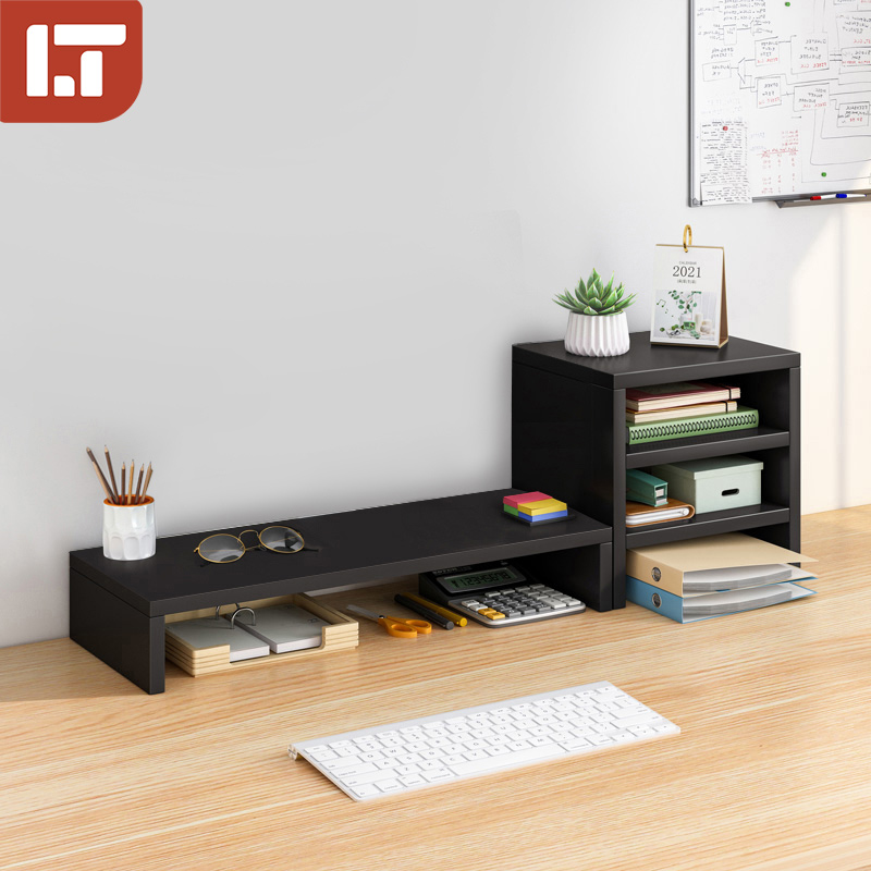 Desk Organizer Rack Monitor Stand Computer Monitor Screen Shelf ...