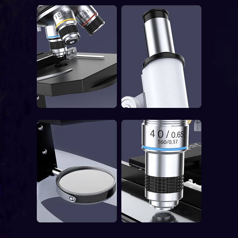 Microscopes 1600X For Students Educational Microscope Mikroskop ...