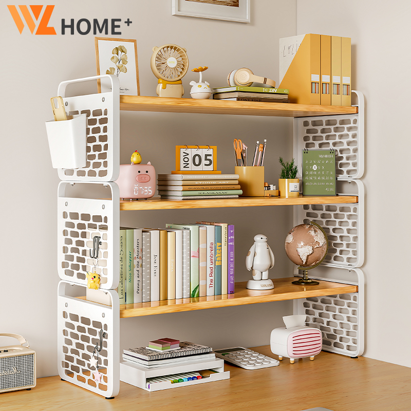 Desktop Rack Table Organizer Table Top Rack Book Rack Pegboard Desk ...