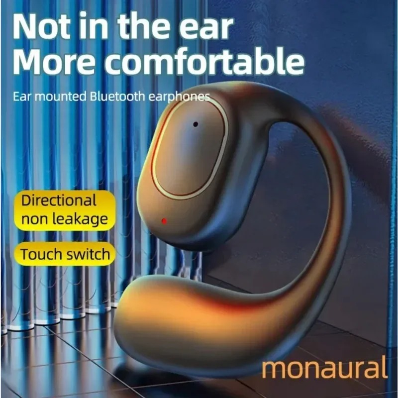 TWS KY-2 Bluetooth Earphone Wireless Single Ear Hanging Ear Type Non In Ear Business Sports HD ...