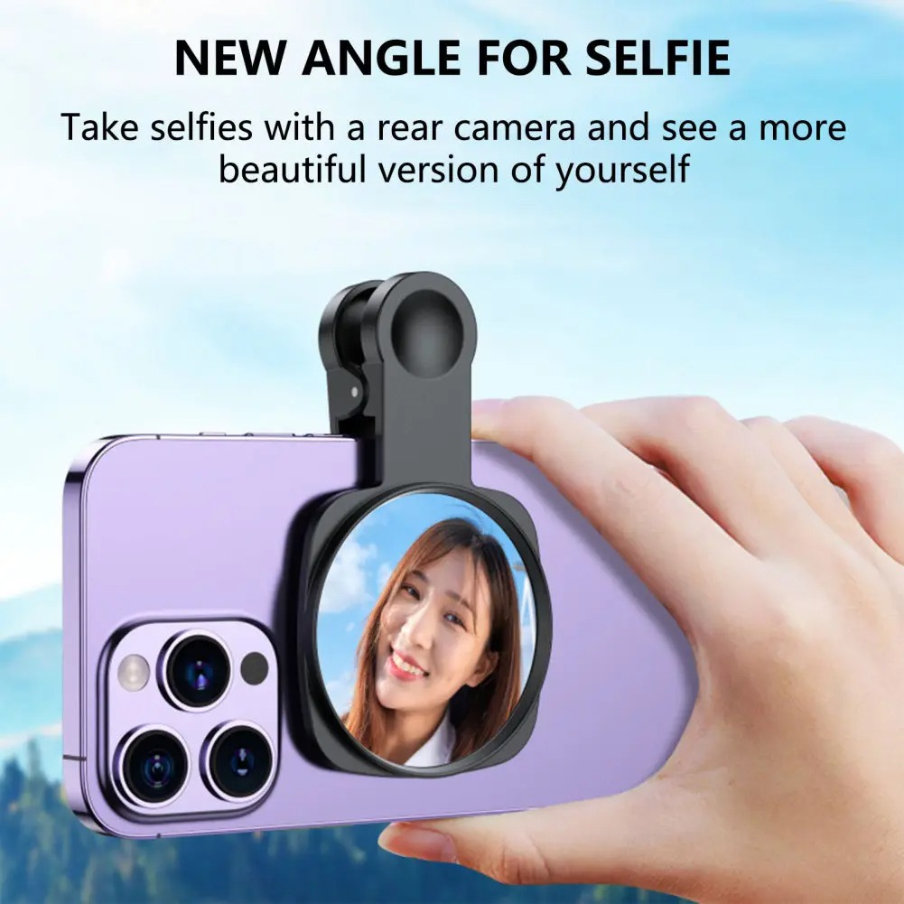 Smartphone Camera Mirror Reflection Clip Kit Selfie Artifact Reflection ...