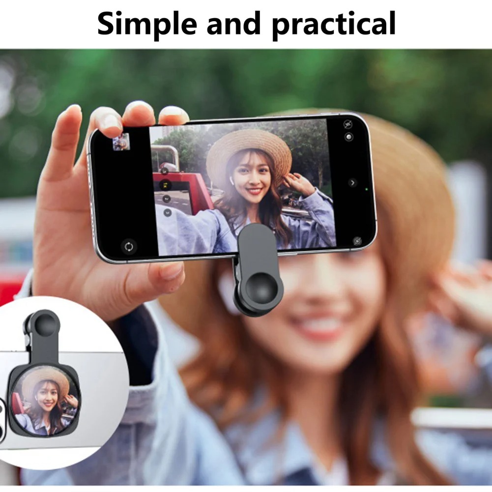 Smartphone Camera Mirror Reflection Clip Kit Selfie Artifact Reflection ...
