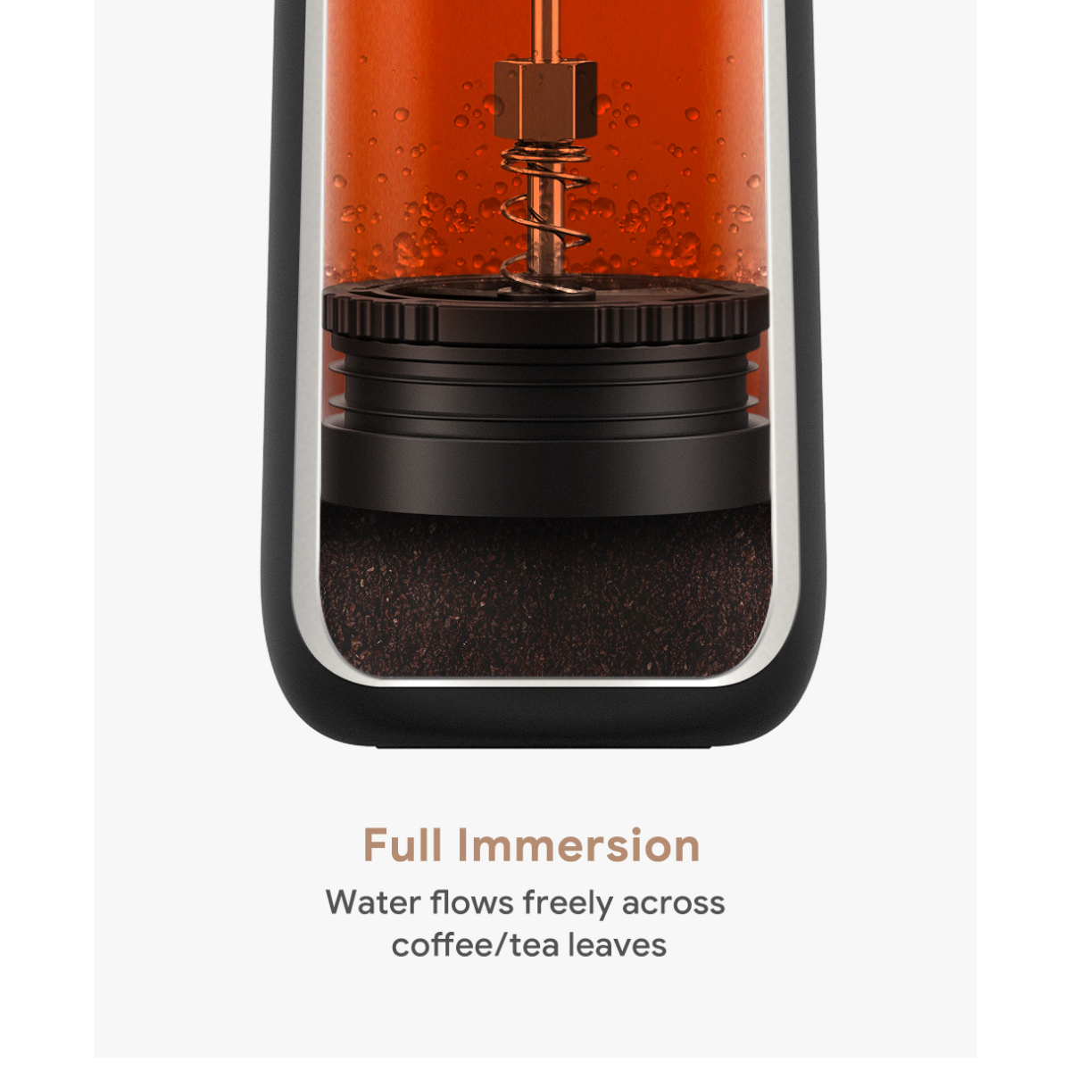 【i Cafilas】[FK11] Portable French Press Coffee Maker With Unique Filter ...