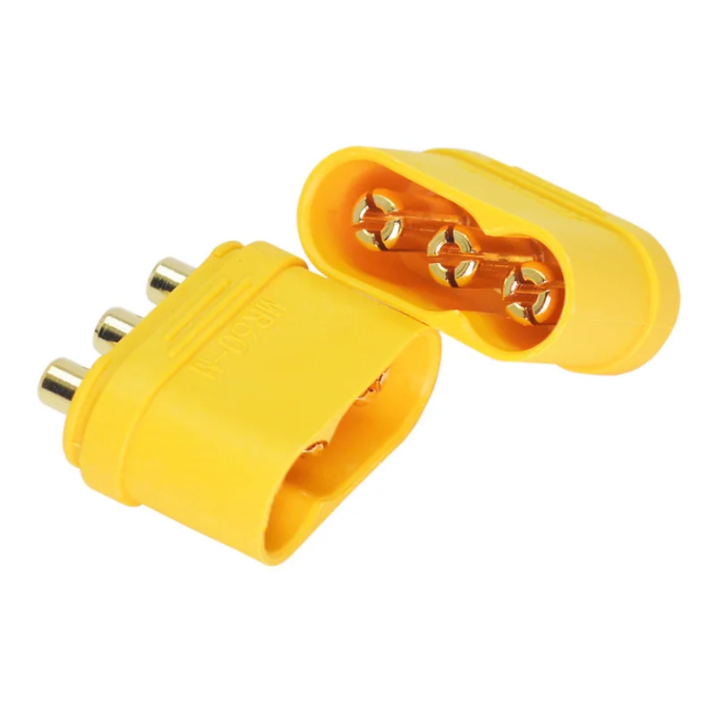 5 / 10 / 20 Pair Amass MR60PB Male MR60 Female Three-Core 3 Core Plug T ...
