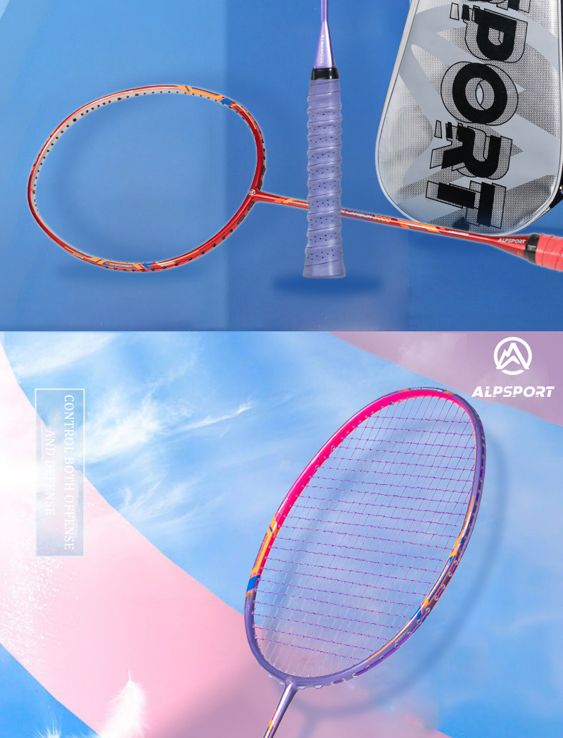 ALPSPORT GJ 10U【Free Shipping + Free Racket Bag】52g Max 35LBS ...