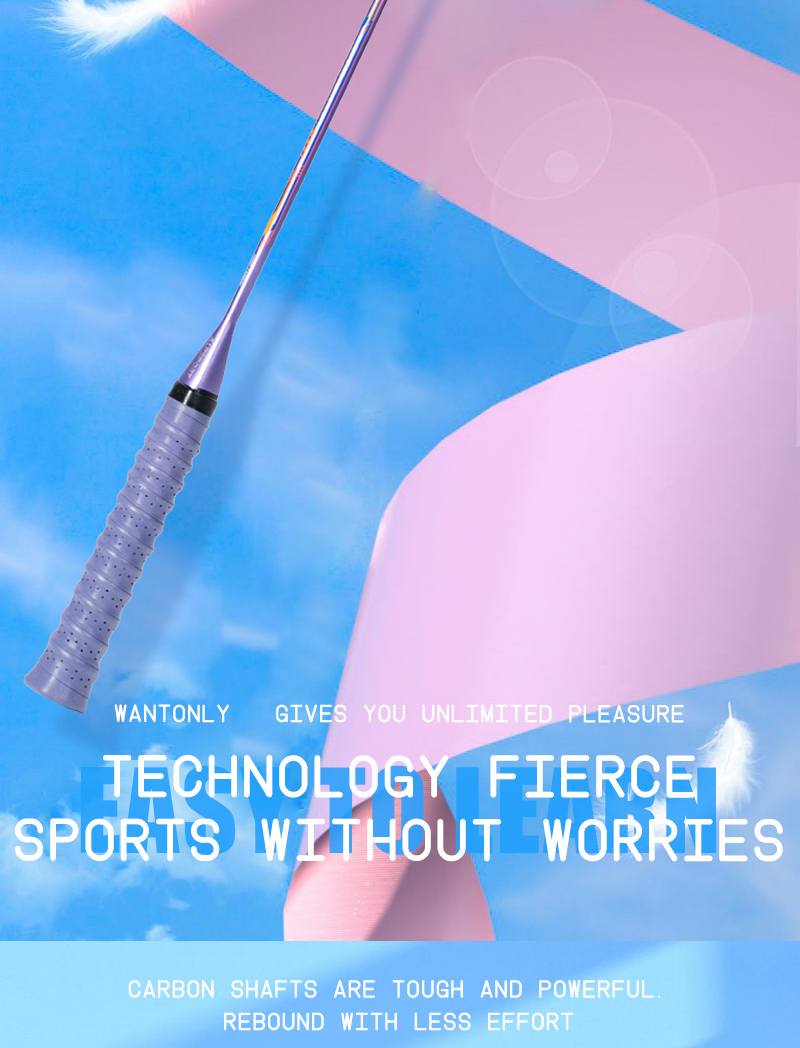 ALPSPORT GJ 10U【Free Shipping + Free Racket Bag】52g Max 35LBS ...