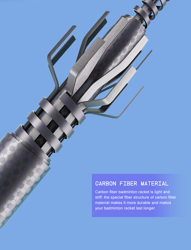 ALPSPORT GJ 10U【Free Shipping + Free Racket Bag】52g Max 35LBS ...