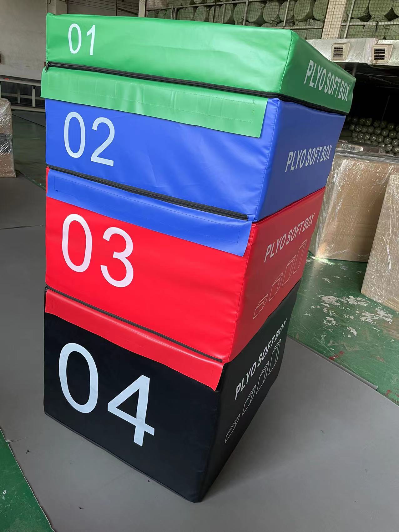 plyometric jump soft box stackable for children teenagers gymnastics ...