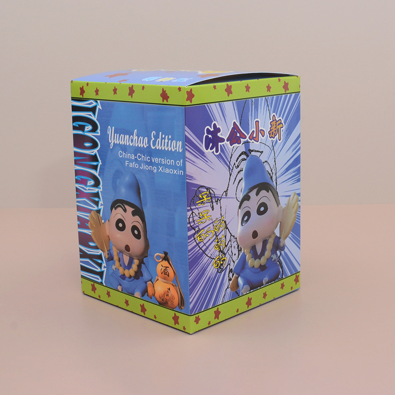 13-15cm Crayon Shin-chan Anime Figure Nohara Shinnosuke The Mad Monk ...