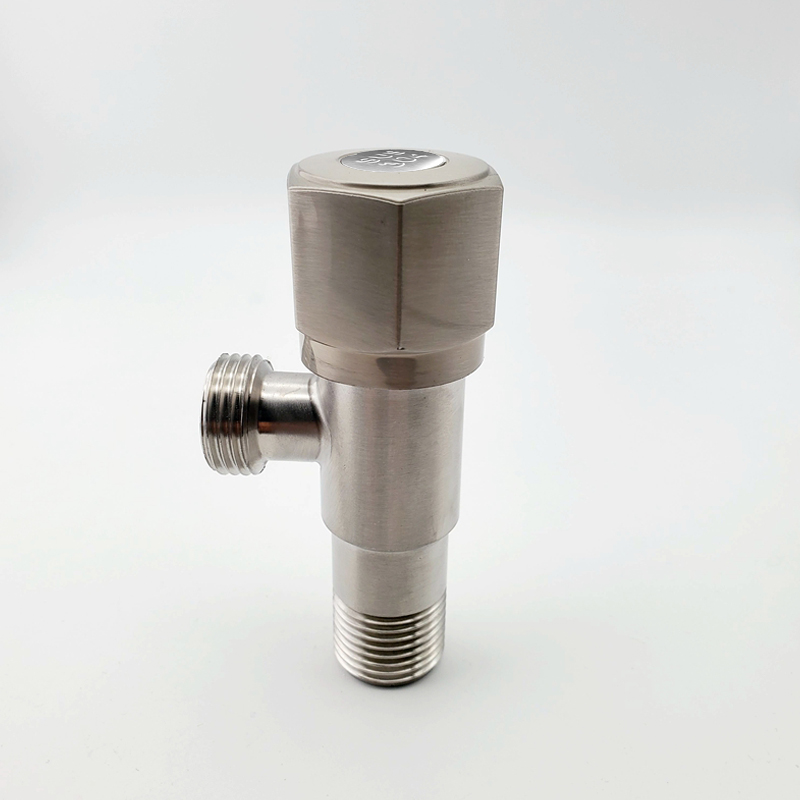 304 stainless steel bathroom angle valve basin faucet angle valve ...