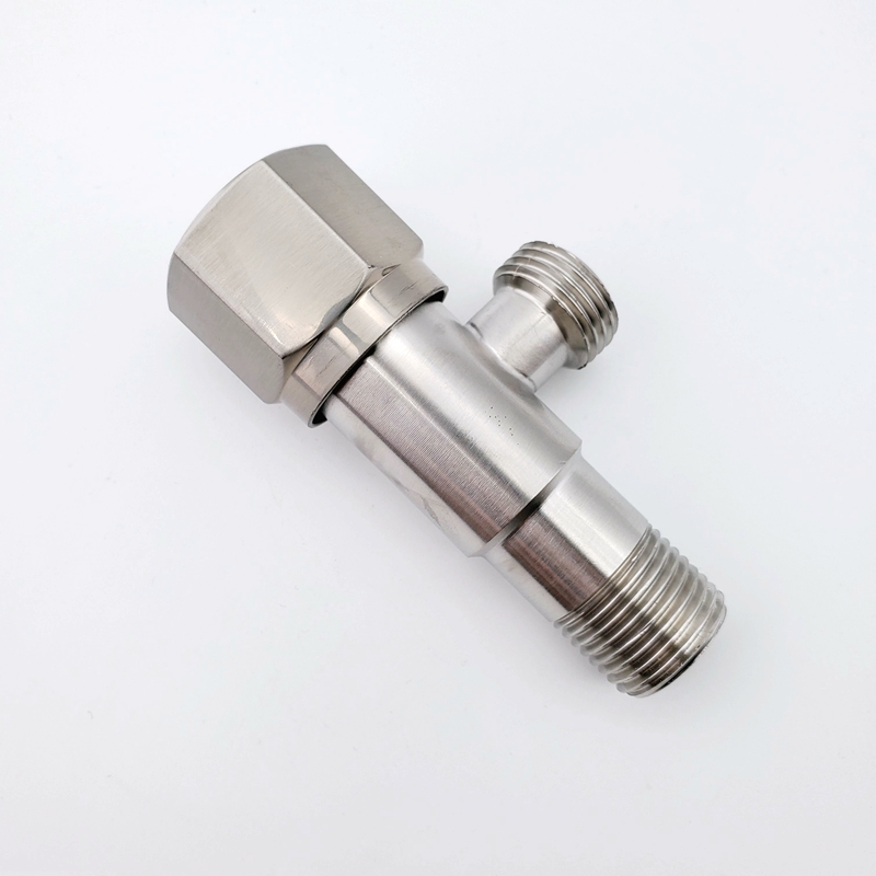304 stainless steel bathroom angle valve basin faucet angle valve ...
