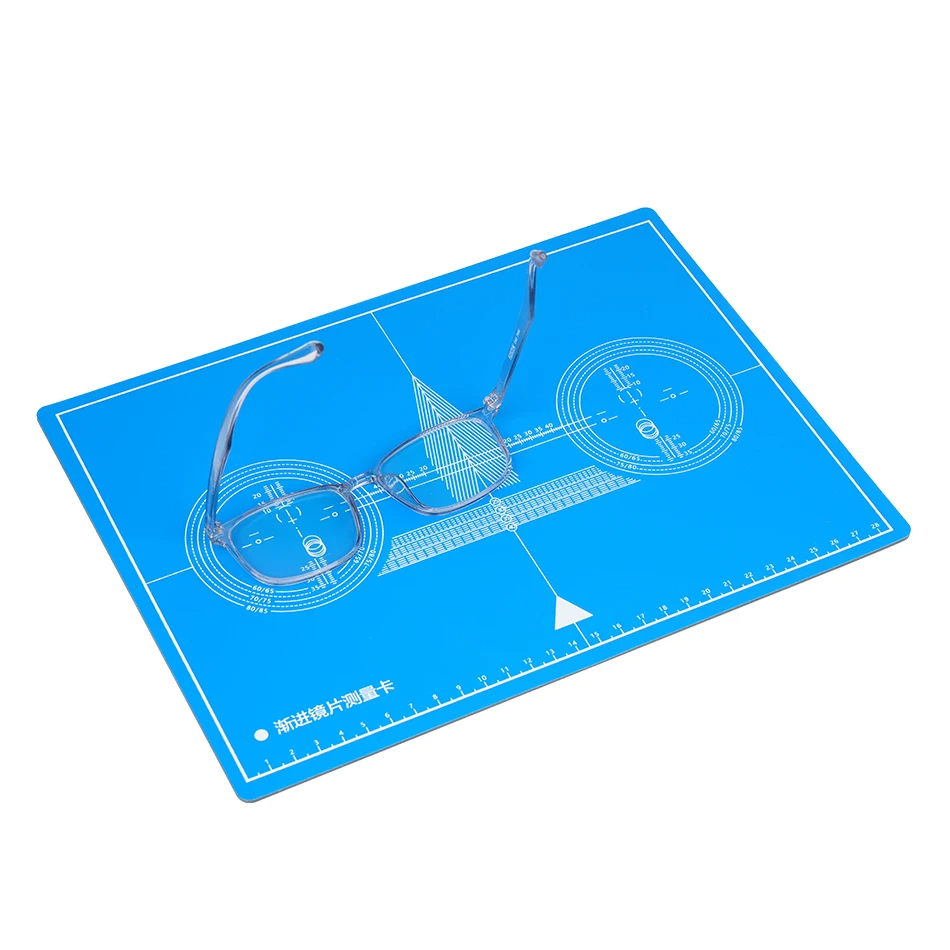 Double-sided Glasses Frame Adjustment Progressive Test Card External ...