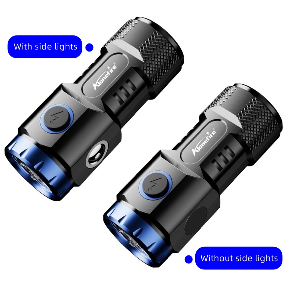 Alonefire X88 6500K 8x P35 LED High Bright Mini Palm Small Flashlight ...