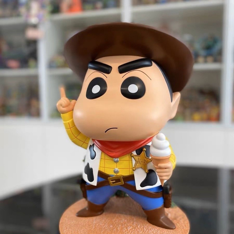 17cm Crayon Shin-chan Anime Figure Nohara Shinnosuke Cosplay Toy Story ...