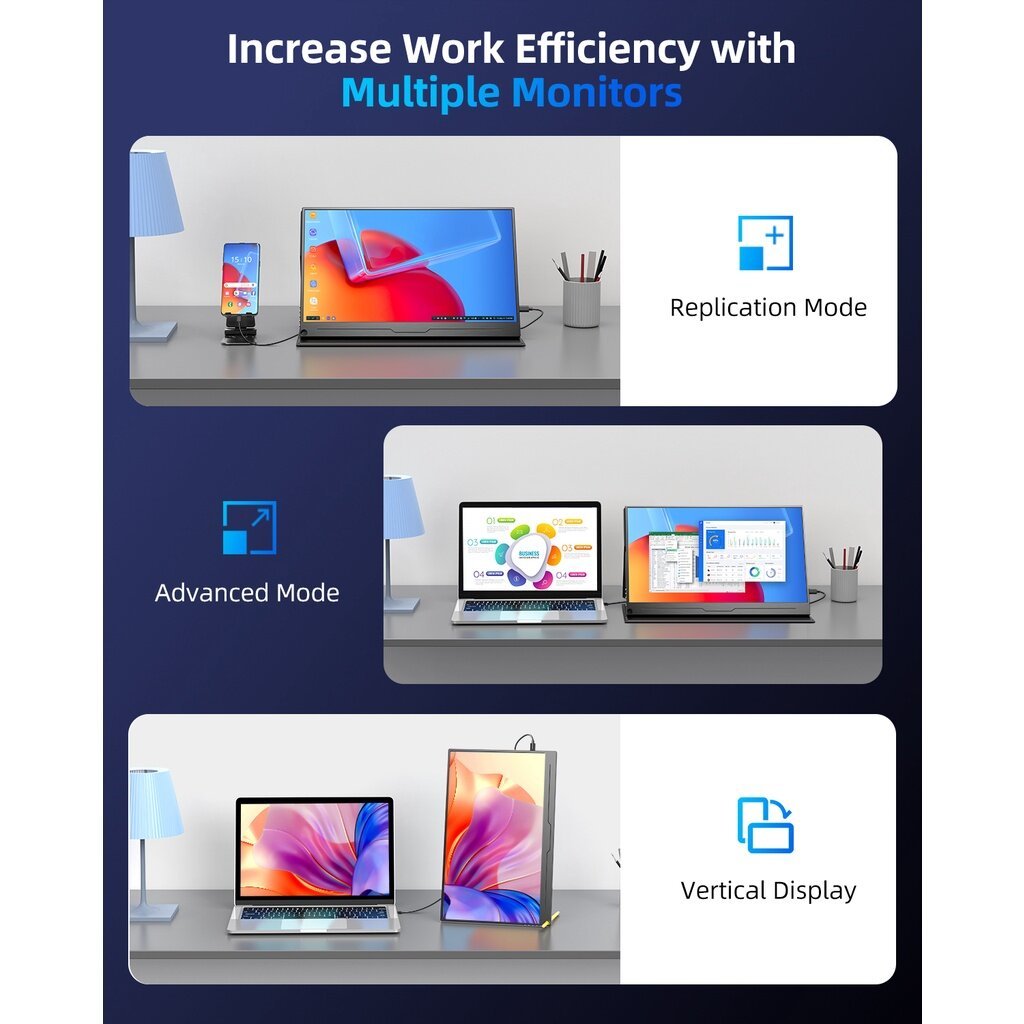 EXPOSE Portable 1080P FHD 60HZ LED Game Monitor 14 Inch | Shopee Malaysia