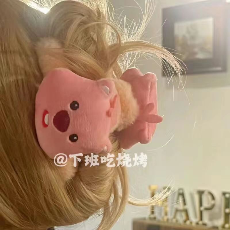Loopy Little Beaver Breaking Clip Ruby Clip Girl Heart Hair Clip Bangs ...