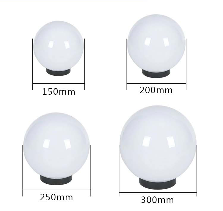 【READY STOCK】Outdoor Gate Light Opal Globe Light Weatherproof Outdoor ...