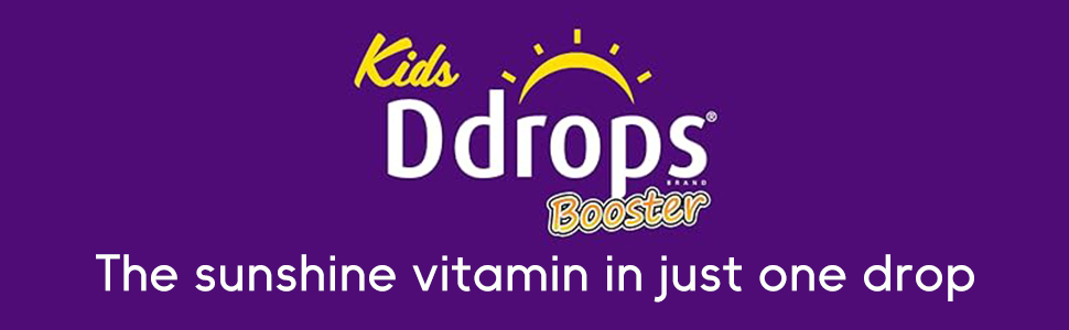 Ddrops Kids Booster 600 IU Daily Liquid Vitamin D3 Supplement (100 Drops/2.8 ml) | Shopee Malaysia