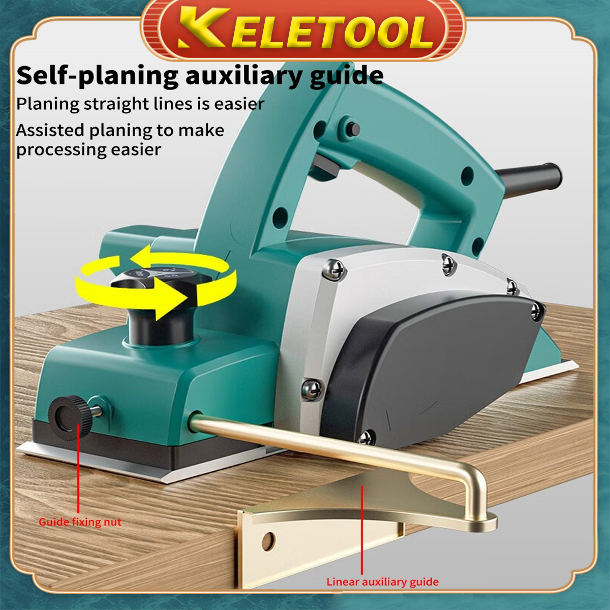 Wood Planer machine Mesin Ketam Kayu 220V 2200W Electric Planer Power ...