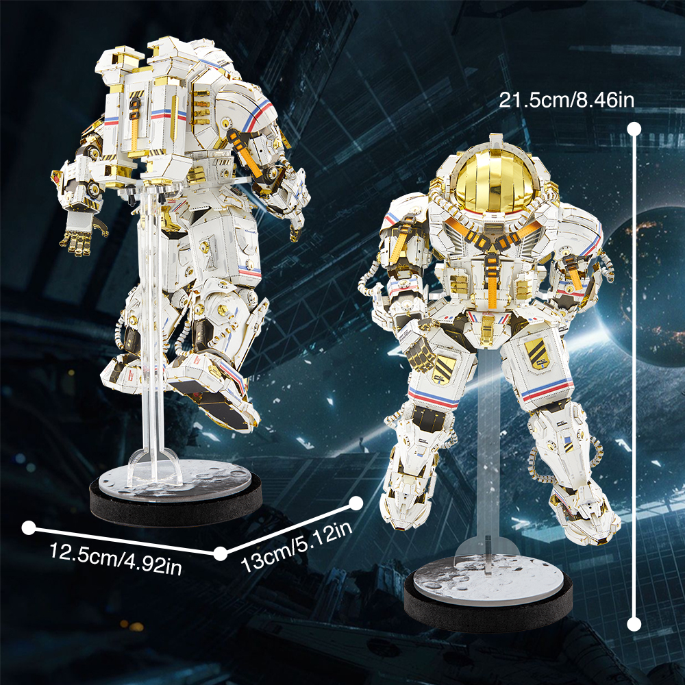 Piececool 3D Metal Model Kit for Adults, Astronauts Model Kit, Chinese ...