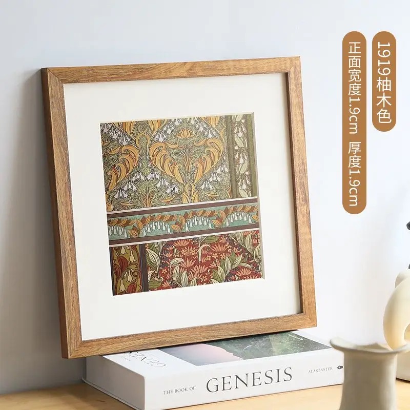 Customizable Size 】 A2 A3 A4 Ins Solid Wood Ultra thin Photo Frame ...