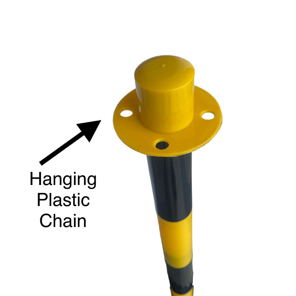 PE water/sand base Flexi Pole H85cm safety cone | Shopee Malaysia
