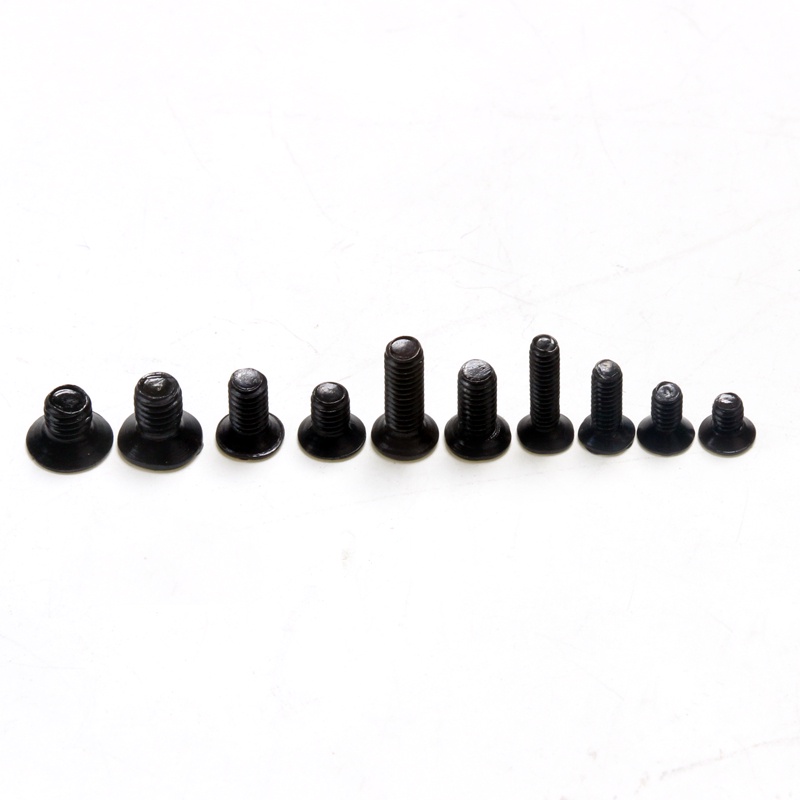 KM Laptop Screws Kit Assorted Assemble Repair Black Set Computer Screw ...