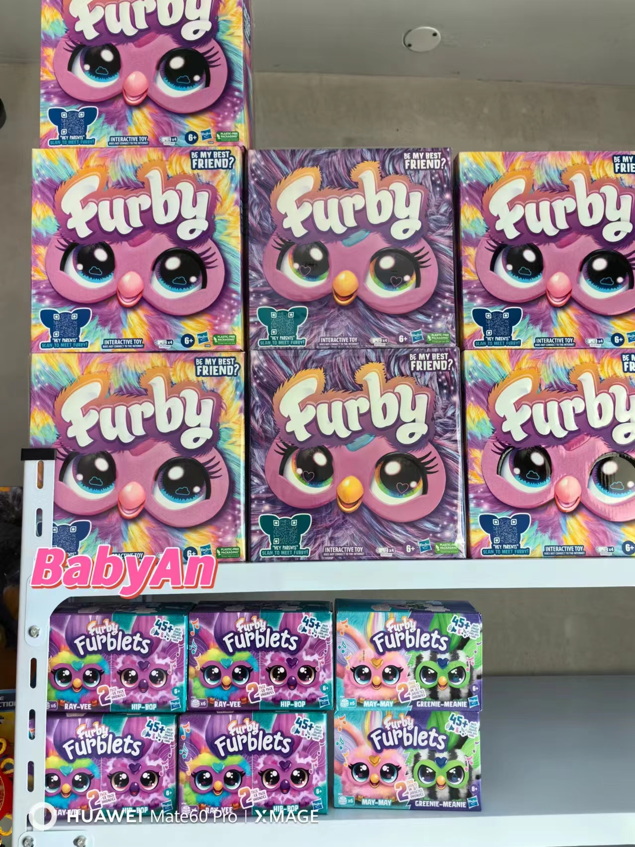 Furby Furblets Fierce & Fabulous 2 Pack, Greenie-Meanie & May-May with ...