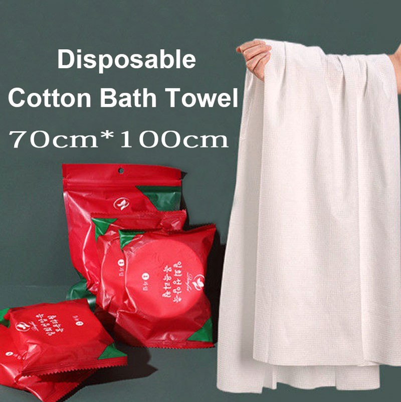 Compressed Towel Pure Cotton Travel Size Small Square Towel Portable ...