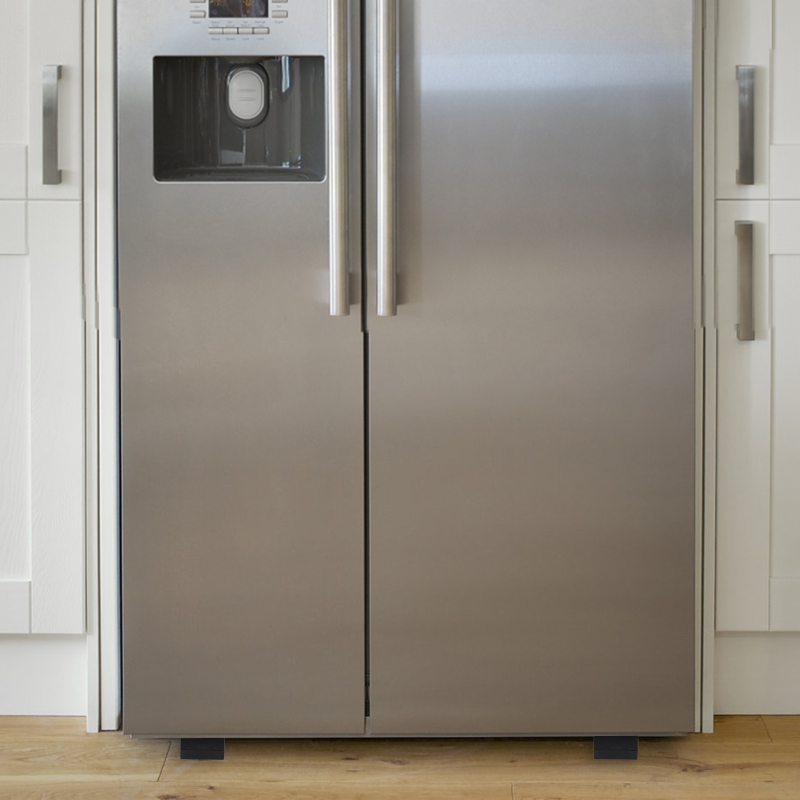 4Pcs Riser Fridge Supports Risers Square Bed Lifters Chair Feet Pad ...