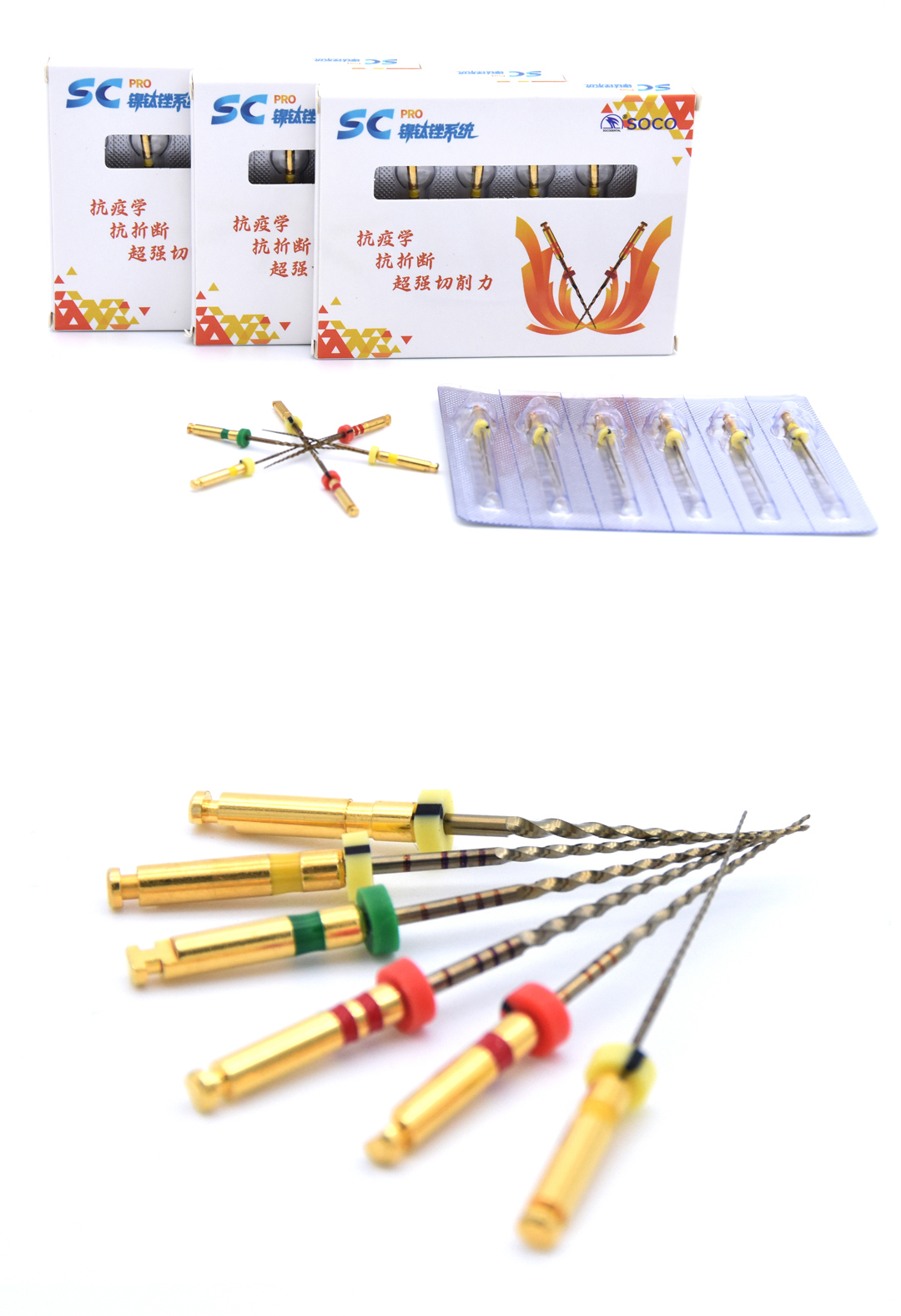 Dental supply SOCO SC-Pro rotary endo file / Endodontic rotary ...