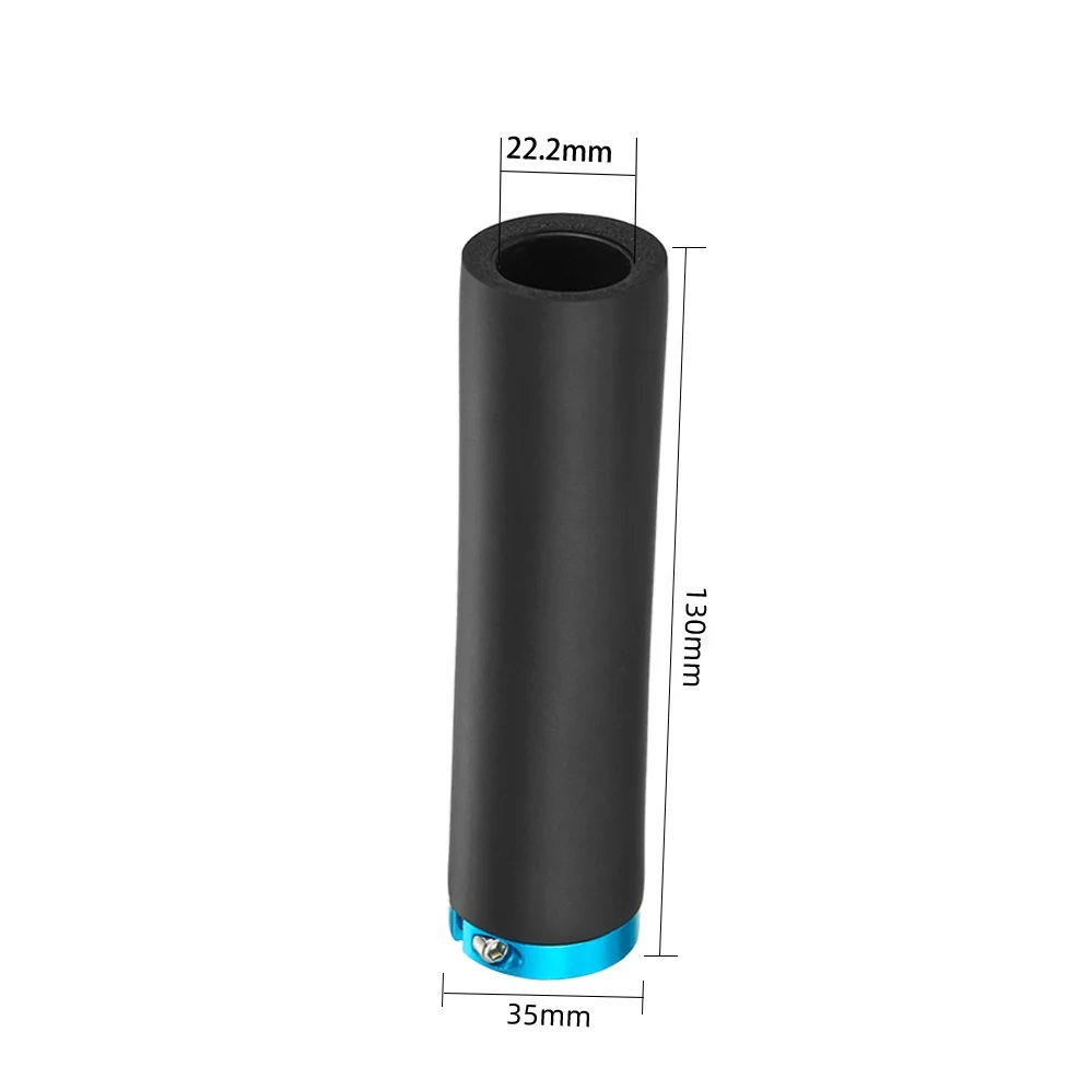 Bicycle Grips Silicone Handle Cover Unilateral Bilateral Lock Soft Non ...