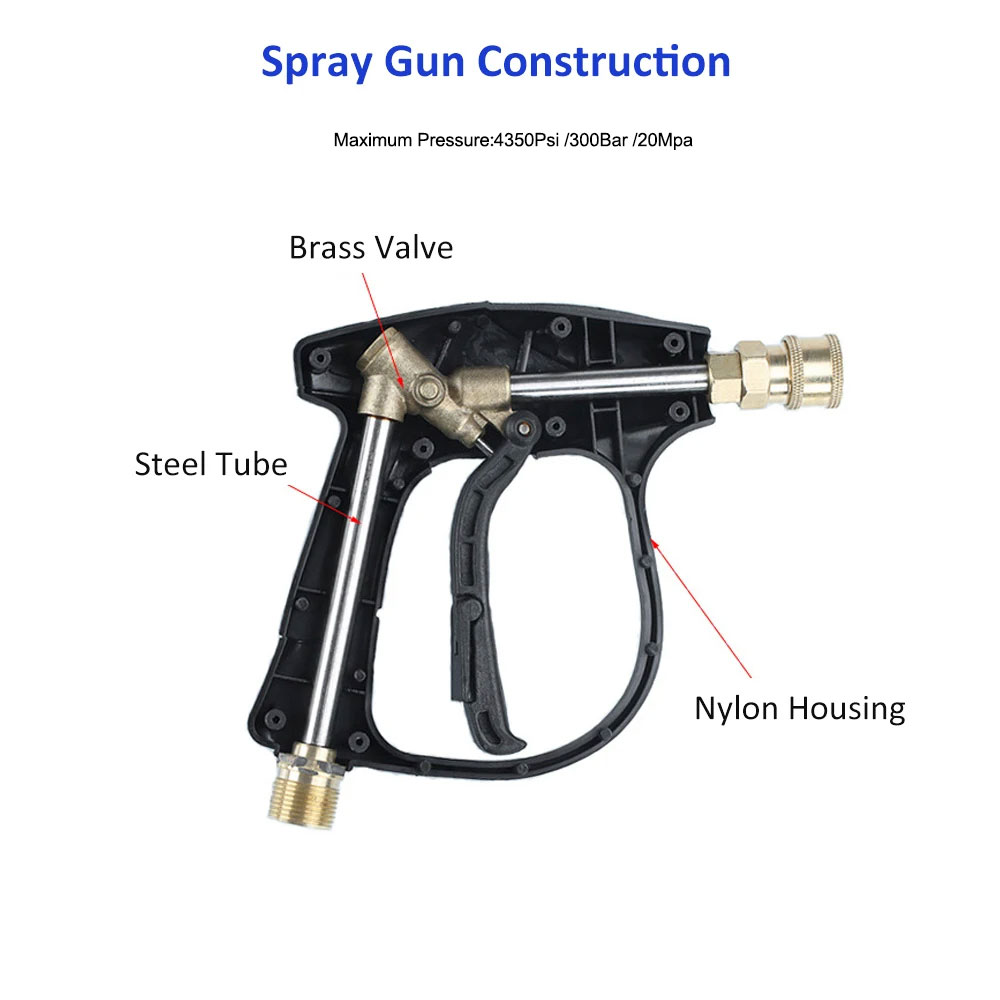M22-14 High Pressure Car Wash Gun Water Jet Gun Car Wash Water Jet ...
