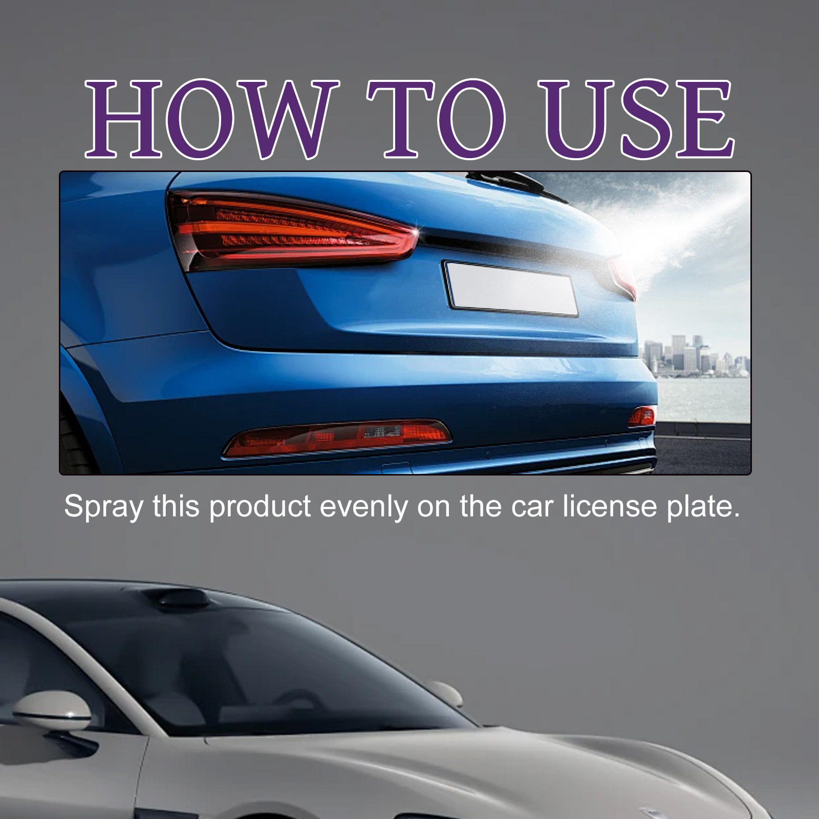 Rayhong Invisible Car License Plate SprayLasting Effective Invisible ...