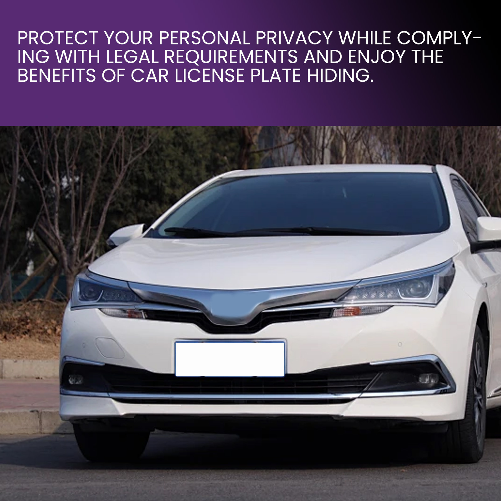 Rayhong Invisible Car License Plate SprayLasting Effective Invisible ...