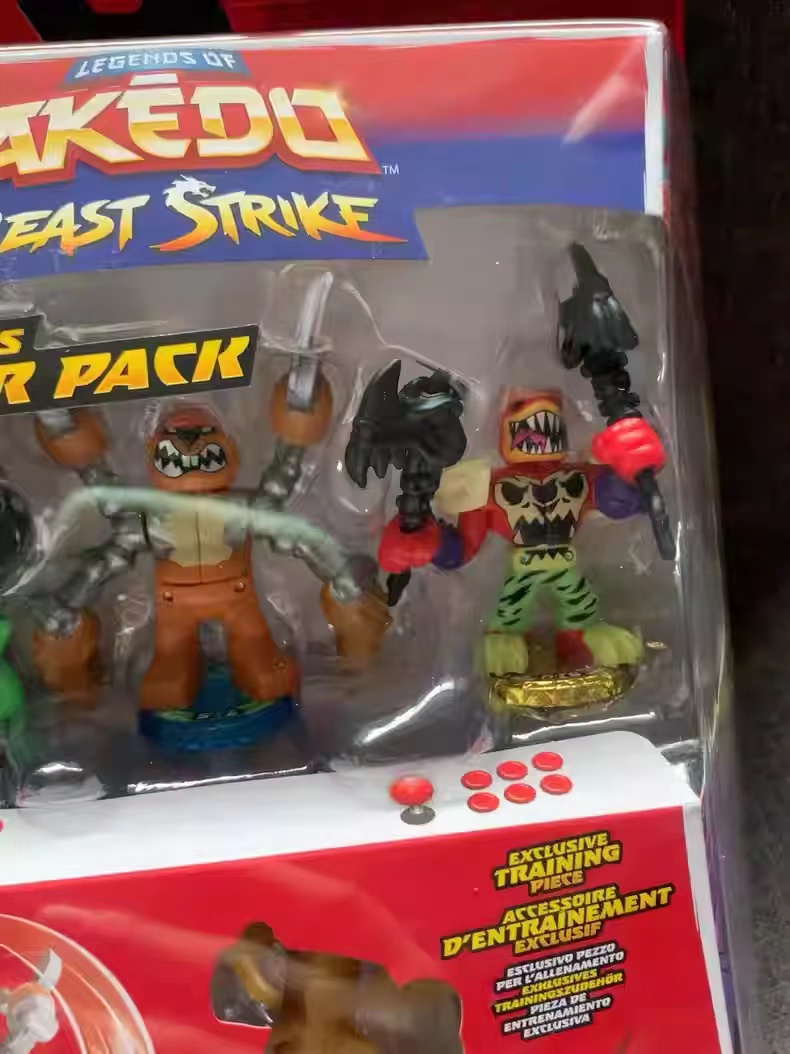 Akedo Beast Claw Strike Starter Pack 3 Mini Battling Warriors with Exclusive Controller | Shopee ...