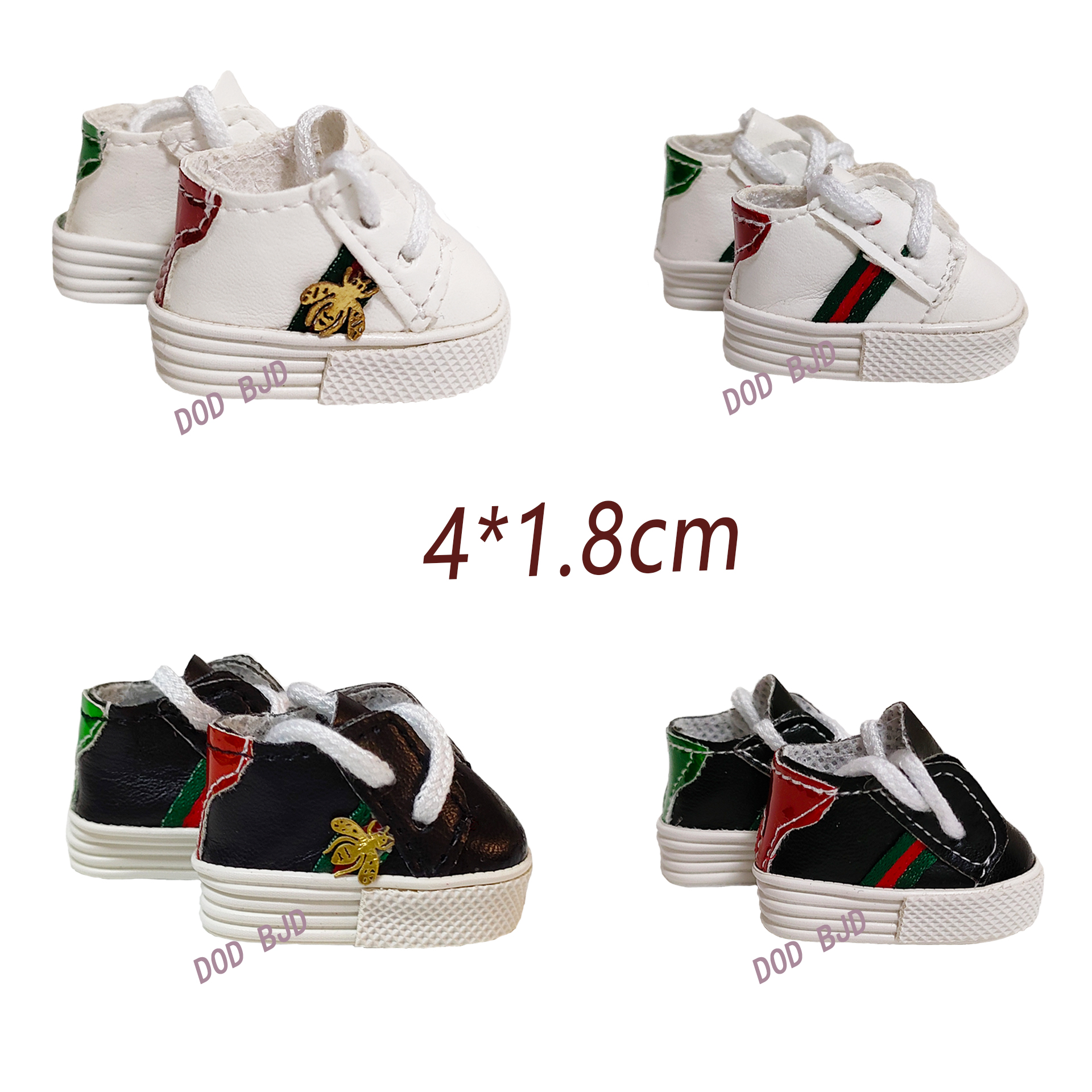 Doll Shoes (4*1.8cm) ,for 17cm Labubu DIMOO WORLD Disney Chip and Dale and 15cm cotton doll ...