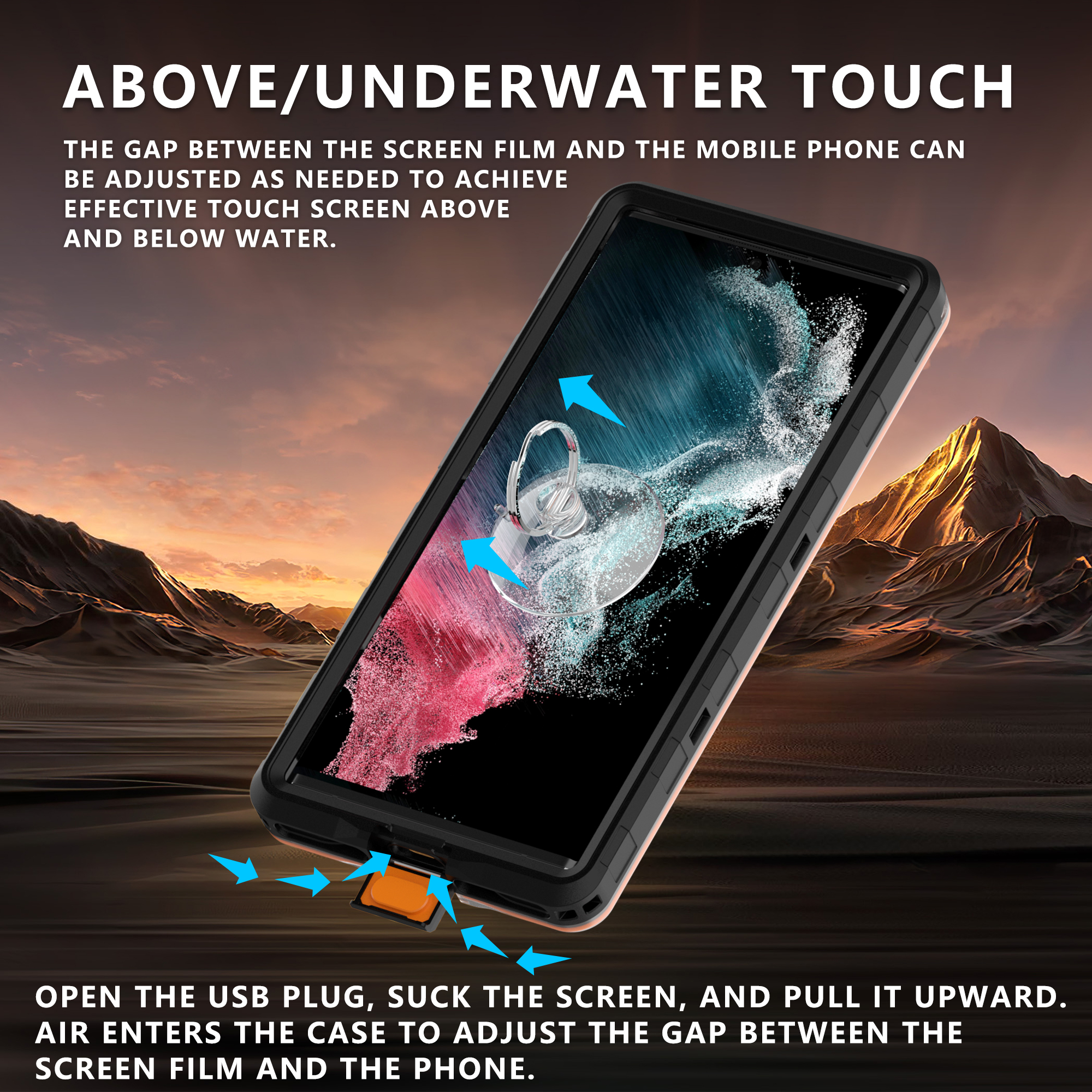 Universal Waterproof Case For ZTE nubia Neo2 Neo 9PRO Z50S PRO Z50 Z40 ...