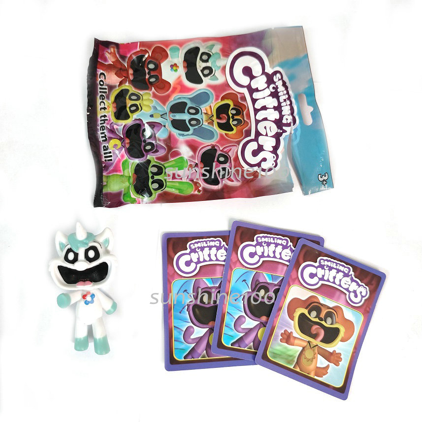 1Pack Random Smiling Critters Figure Card Toy Horror Game Catnap Catnat ...