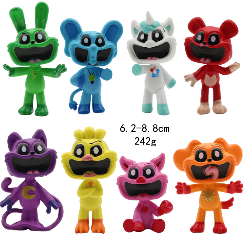 1Pack Random Smiling Critters Figure Card Toy Horror Game Catnap Catnat ...