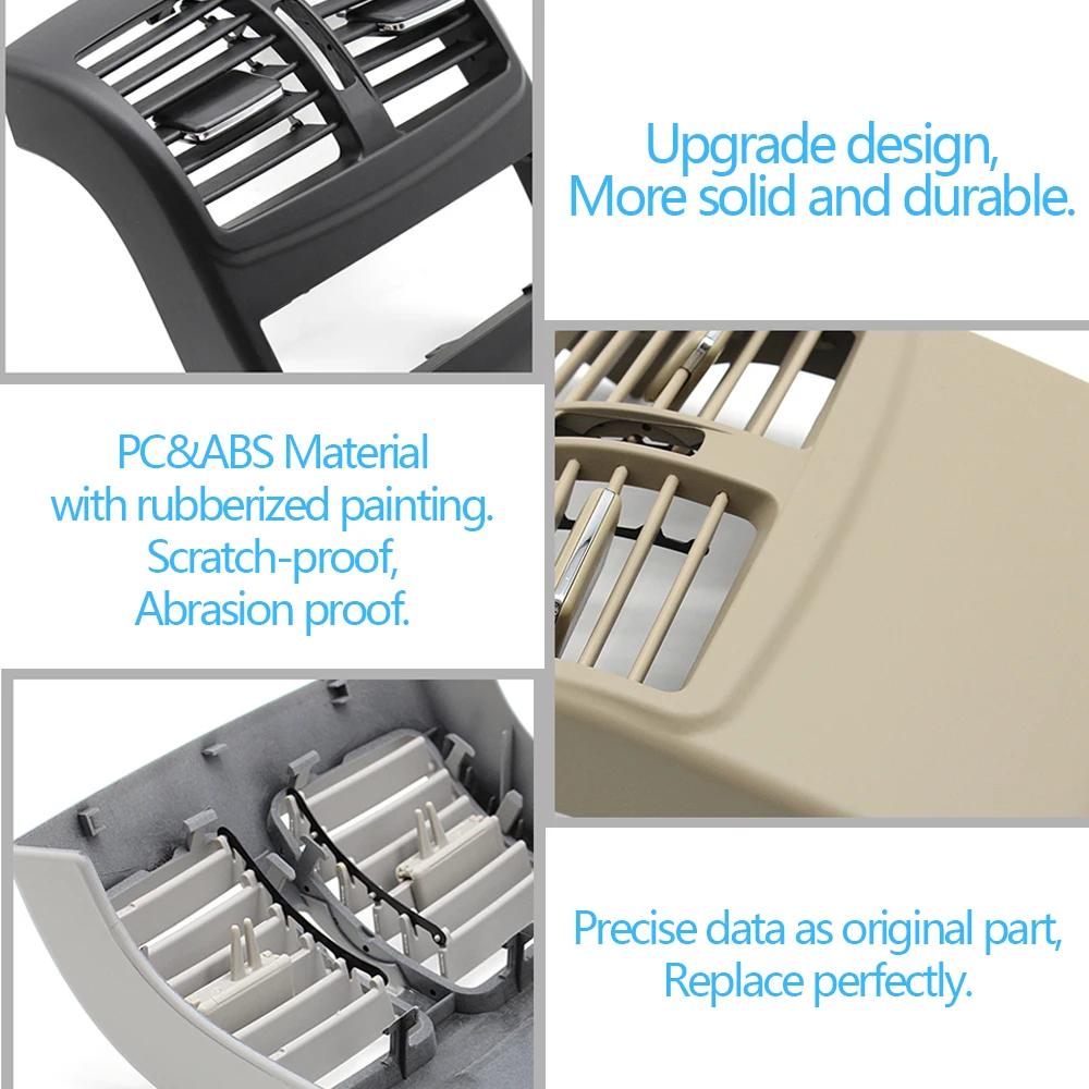Rear Center Console Air Conditioning Ventilation Grille AC Outlet Frame ...