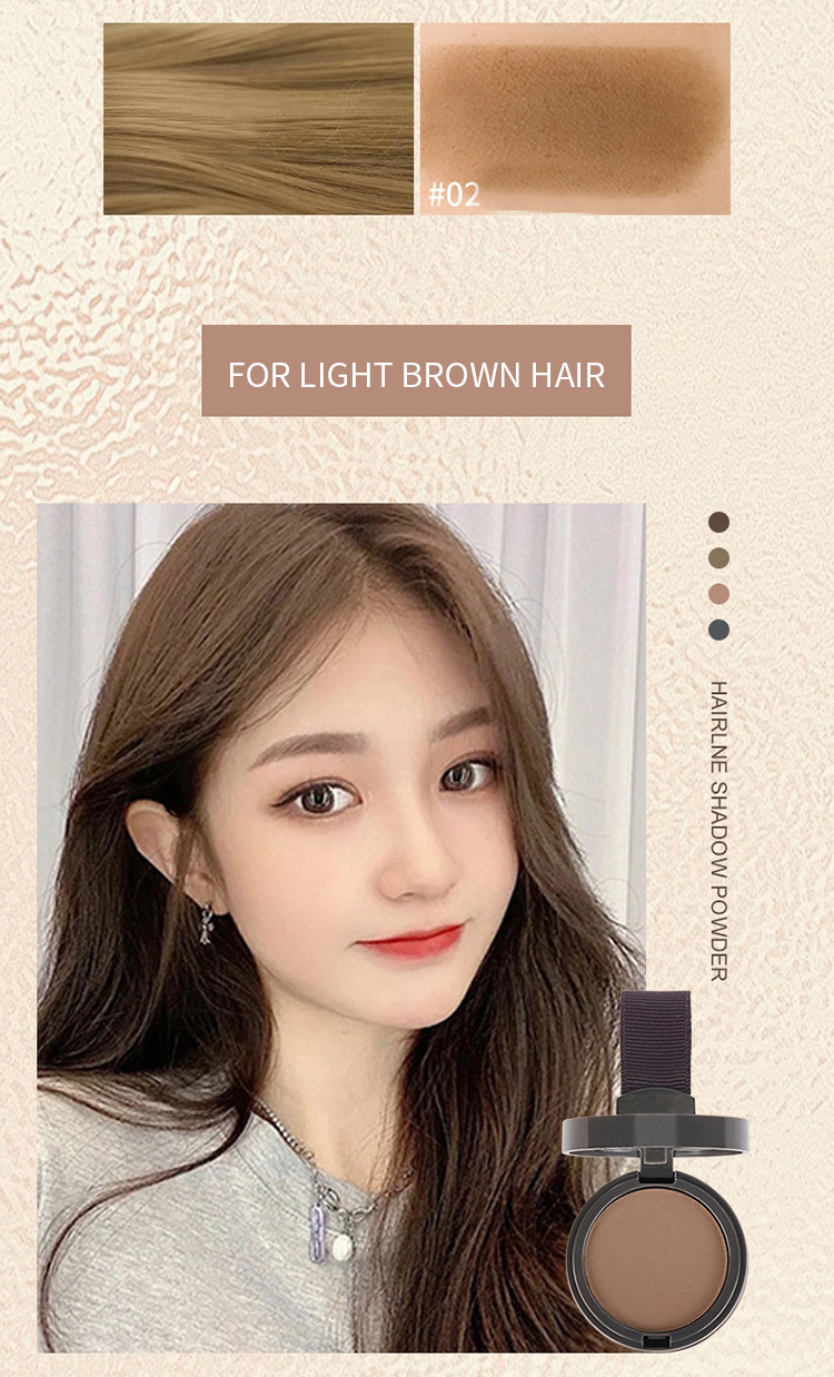 Maycheer Hair Shadow Powder Waterproof Hair Hairline Powder For ...