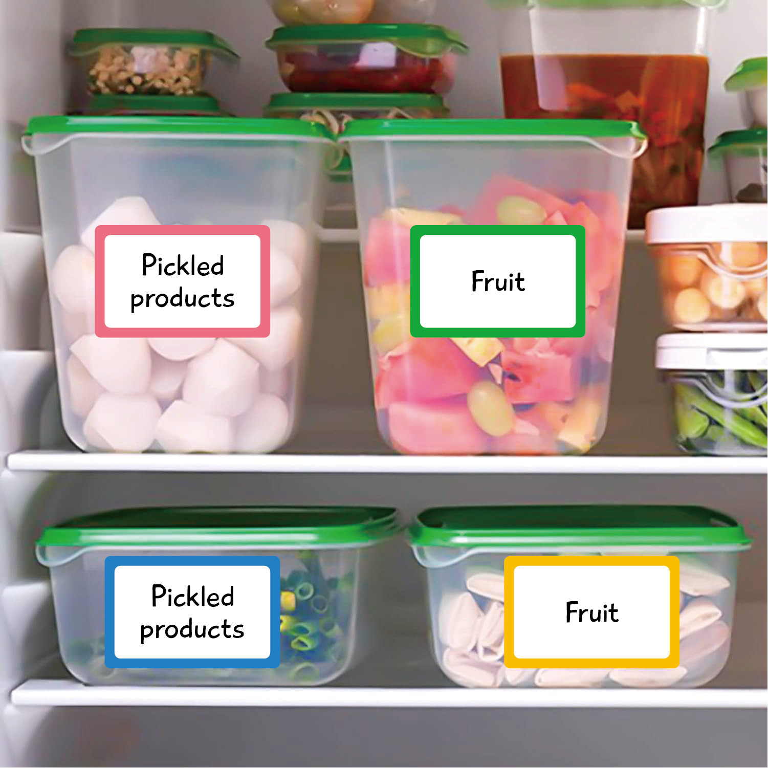 100 Pcs 10 Colors Name Tags Stickers, 2"x3"Plain Name Tag Labels ...