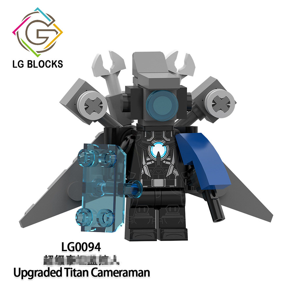 Titan Drillman Block Toys Figure Cameraman Speakeman Drillwoman Skibidi ...