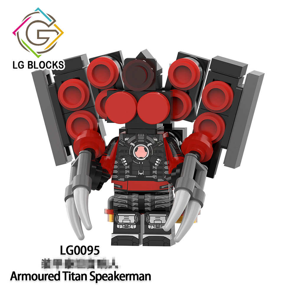 Titan Drillman Block Toys Figure Cameraman Speakeman Drillwoman Skibidi ...