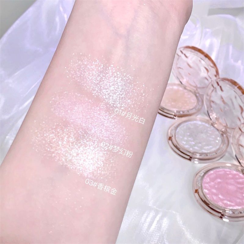 LEE INTO Crystal Highlighter Makeup Powder Wave Light High Gloss Powder ...