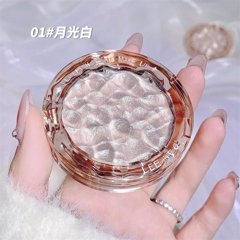 LEE INTO Crystal Highlighter Makeup Powder Wave Light High Gloss Powder ...