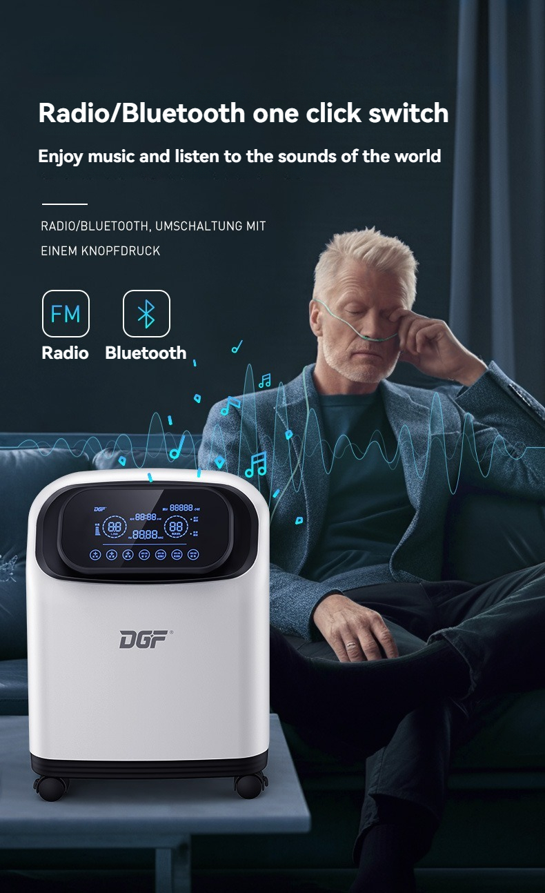 1-9L Oxygen Concentrator Household Portable Oxygen Machine Oxygen ...