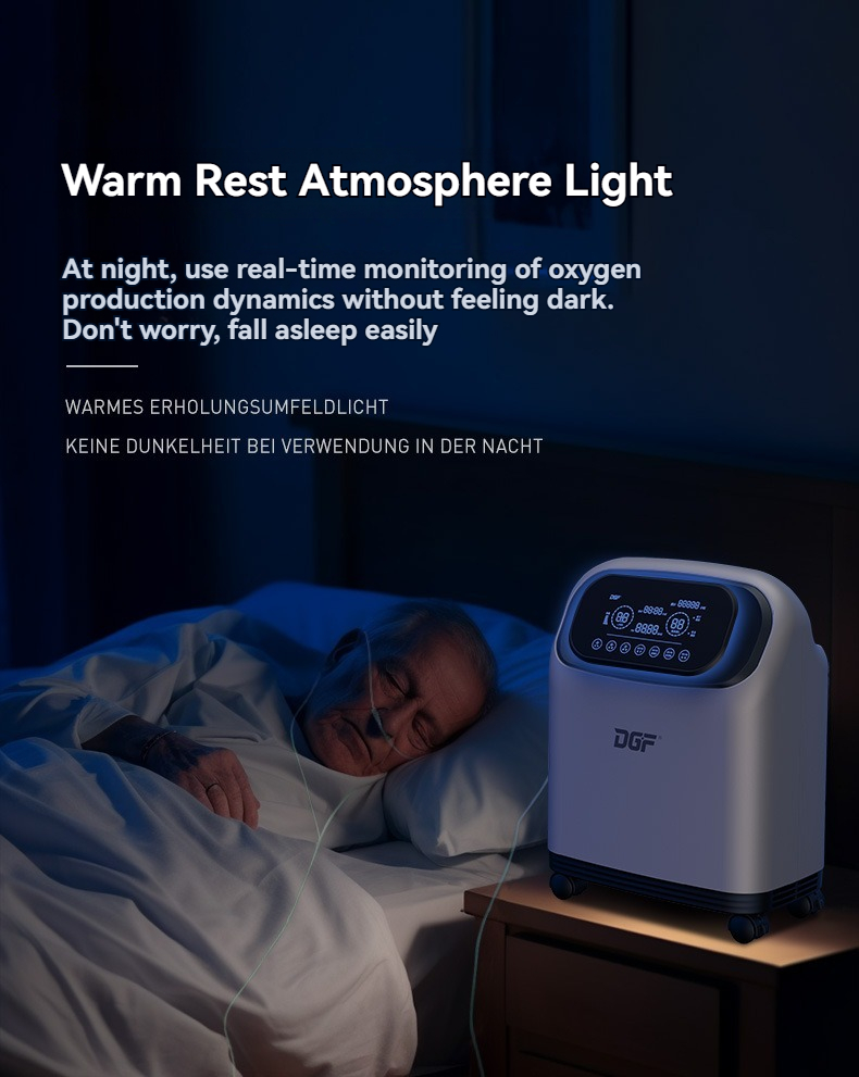 1-9L Oxygen Concentrator Household Portable Oxygen Machine Oxygen ...